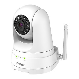 D-Link Indoor WiFi Camera Full HD Security 2 Way Audio Pan Tilt Zoom 1080P Motion Detection Night Vision MicroSD & Cloud Recording Works with Alexa and Google Assistant (DCS-8525LH-US)