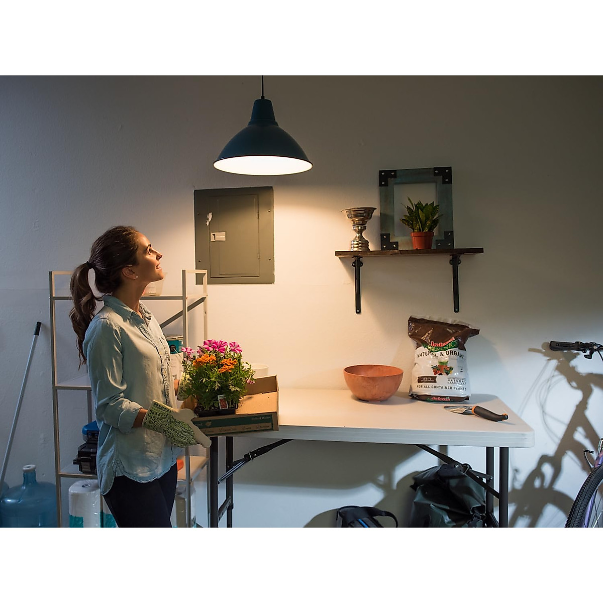 Feit Electric Smart Light Bulbs, 2.4 Ghz WiFi Light Bulbs, No Hub Needed, Works with Alexa and Google, Dimmable 60 Watt = LED 9W, OM60/927CA/AG/3, 2700K Soft White, 3 Pack