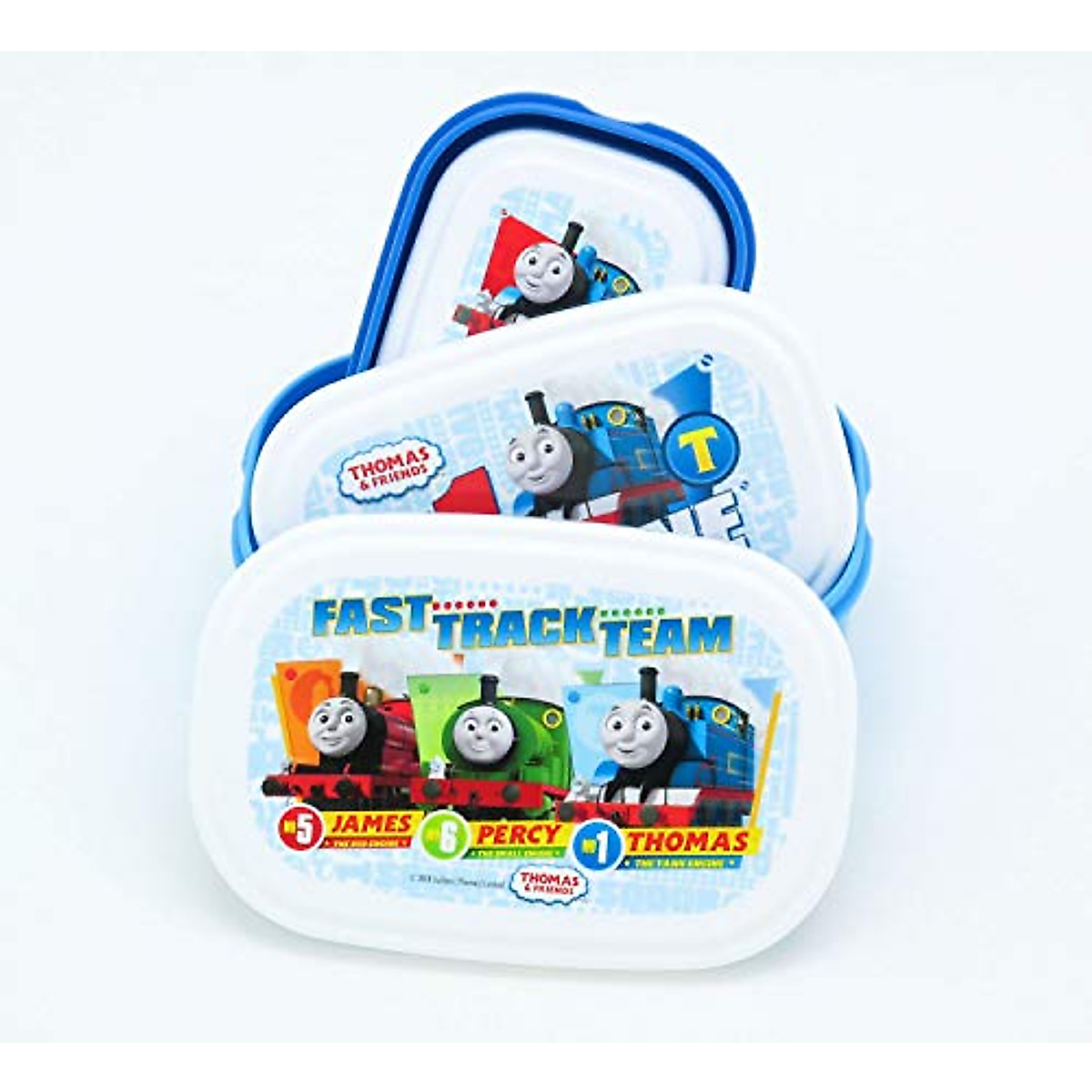 OSK - 3 Thomas the Tank Engine and Friends Lunch (Bento) Boxes with Different Designs