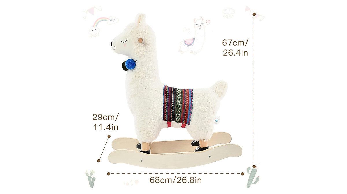 Labebe Baby Rocking Horse - Award-Winning Plush Toy