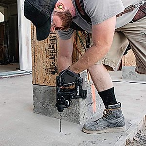 Makita XRH06ZB 18V LXT Lithium-Ion Sub-Compact Brushless Cordless 11/16" Rotary Hammer, Accepts Sds-Plus Bits, Tool Only