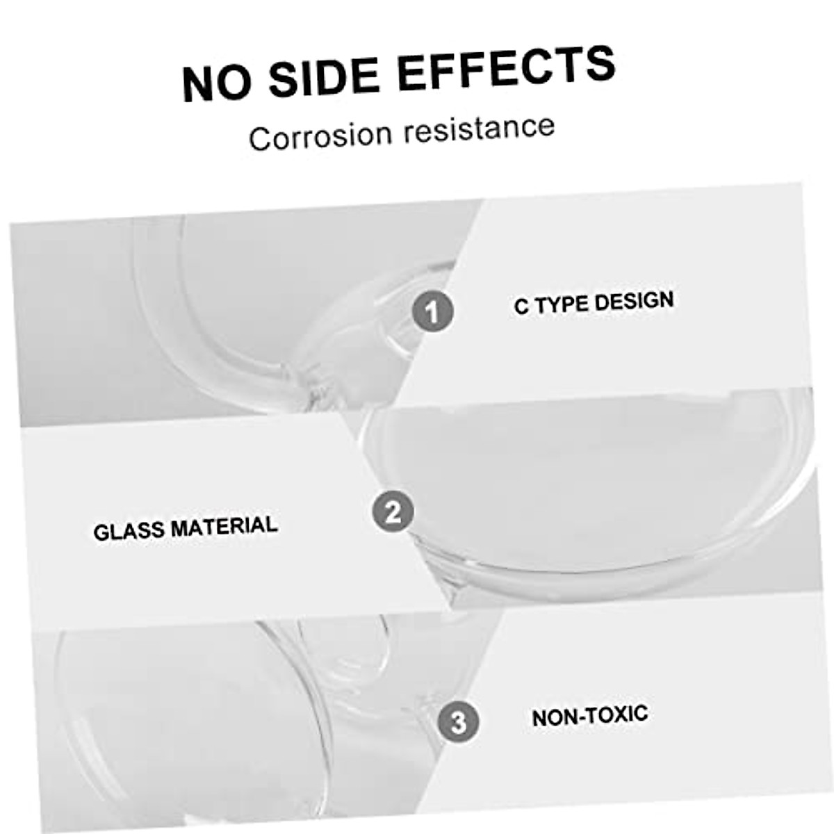 HOMSFOU 1pc Tableware Storage Cup Tray Decor Clear Glasses Clear Glass Bowls Trifle Bowl Glass Dessert Display Stand Candy Display Rack Glass Handmade Bawl Glass Bawl Special Bawl Unique