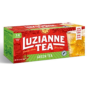 Luzianne Iced Green Tea Bags, Family Size, 24 Count
