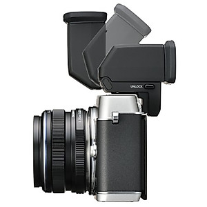 Olympus E-P5 16.1 MP Mirrorless Digital Camera with 3-Inch LCD and 17mm f/1.8 lens (Silver with Black Trim)