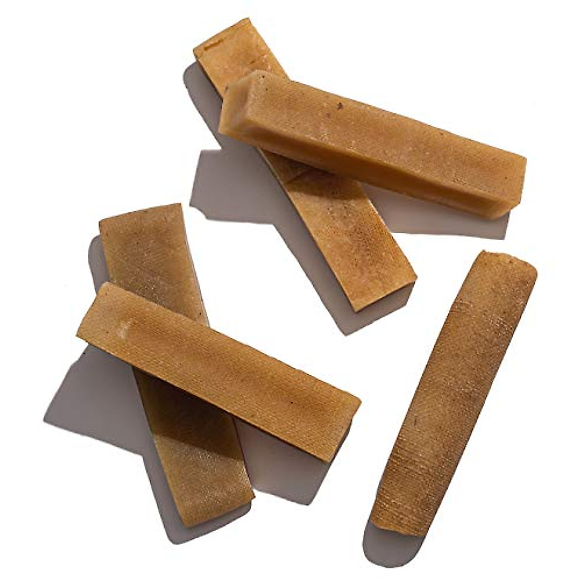 Jack&Pup Himalayan Dog Chew - Large Yak Chews for Dogs (5 Pack) Premium Long Lasting Yak Cheese Dog Treats - Natural Dog Chew Sticks; Excellent Rawhide Alternative (1lb Bag)
