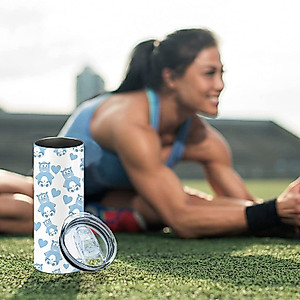 XccMe 30oz Skinny Tumbler Replacement Lids 2 Pack,Spill Proof Splash Resistant Silicone Sliding Covers,Straw Friendly, BPA Free