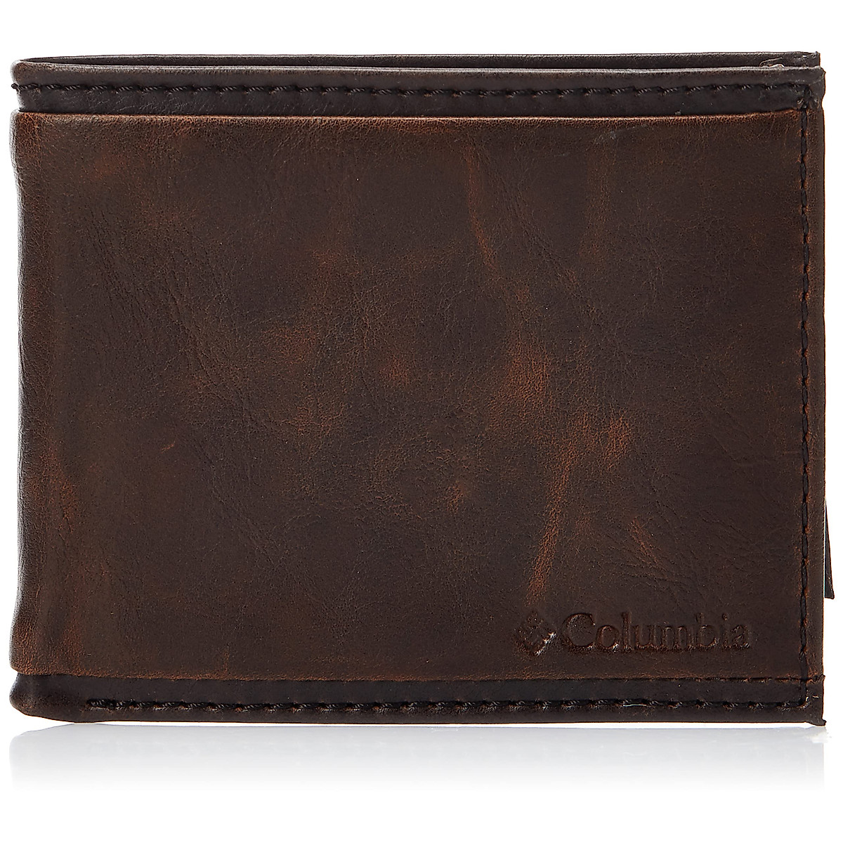 Columbia Men's Rfid Blocking Passcase Wallet Accessory, -brown Deschutes, One Size
