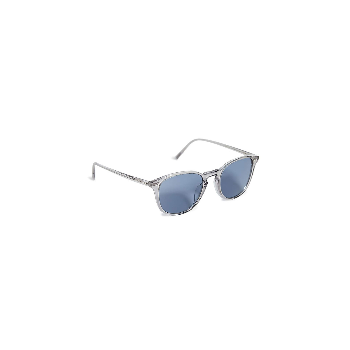 Oliver Peoples Eyewear Men's Forman LA Polarized Sunglasses, Workman Grey/Blue Polar, One Size