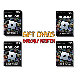 Roblox Virtual Codes - Magnificent Gift Box of Epic Codes - Lot of 20 Unscratched Redeemable Codes │Exclusive Authentic Codes for Gifting │ Potential Face Codes & Robux