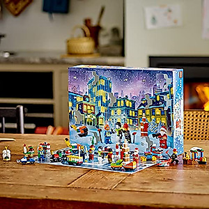 LEGO City Advent Calendar 60303 Building Kit; includes City Play Mat; Best Christmas Toys for Kids; New 2021 (349 Pieces)
