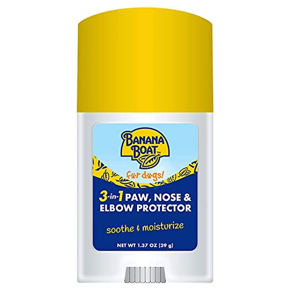 Banana Boat Dog Paw Balm – 3 in 1 Soother Moisturizer and Protector for The Dog Nose Paw and Elbow, Used for Sun Protection, Moistures Dry Noses and Paws, Great Skin Soother for Dogs Sensitive Skin