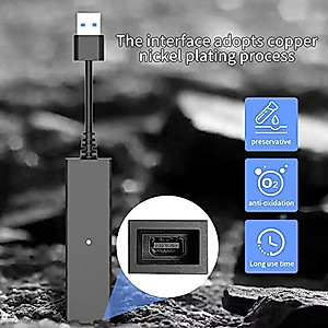 HLRAO Playstation 4 Camera Adapter for PSVR on PS5,PSVR Camera Adapter for PS5 Console,PS4 PSVR to PS5 Converter Cable Adapter.