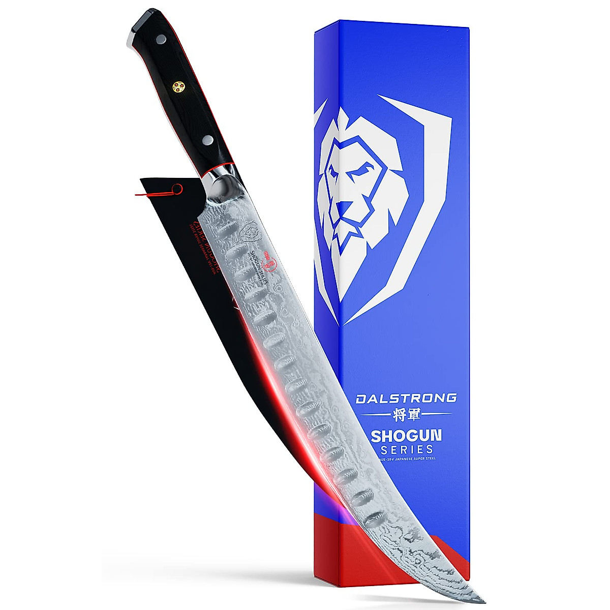 Dalstrong Shogun Series Butcher Knife 10" Bundled with Chef Knife 8" - ELITE
