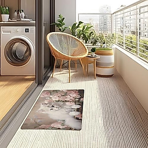 MUKJHOI Welcome Mats 32x20 Inch for Front Door Outdoor Cat (42) Doormat Non-Slip Rubber Mat for Home Indoor Farmhouse Funny Kitchen Rugs Balcony Patio