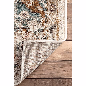 nuLOOM Cecil Vintage Floral Area Rug, 6' 7" x 9', Beige