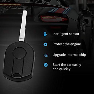Tyranway Keyless Entry Key Fob Fit for Ford Escape/C-Max/Focus/Transit/Transit Connect/Fiesta (OUCD6000022) 4-Btn