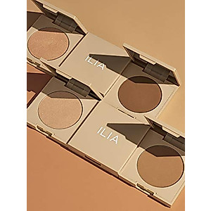 ILIA - NightLite Bronzing Powder | Non-Toxic, Cruelty-Free, Clean Beauty (Drawn In - Light to Medium Tan)