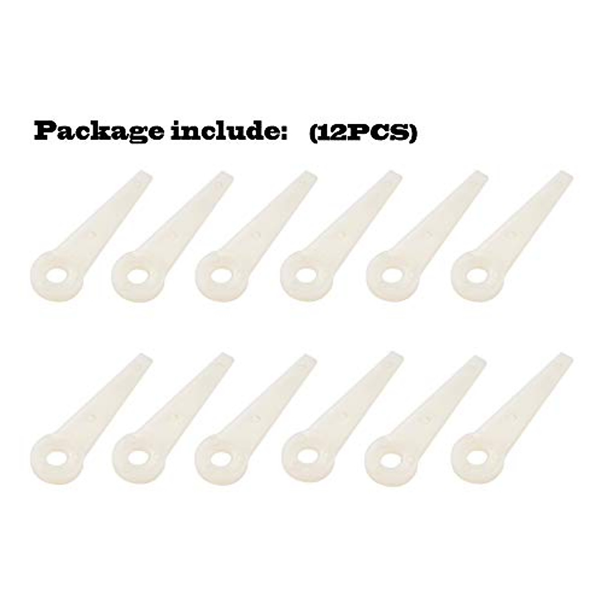 Ketofa 4002 710 2189 Trimmer Head Compatible with Polycut 20-3 Trimmer Head,with 12 Pieces Trimmer Head Replacement Blades for Patio, Lawn, Garden