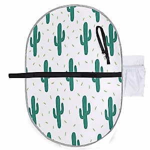 ZZXXB Cactus Succulent Baby Portable Changing Pad Waterproof Diaper Change Mat Large for Infant Quick Change