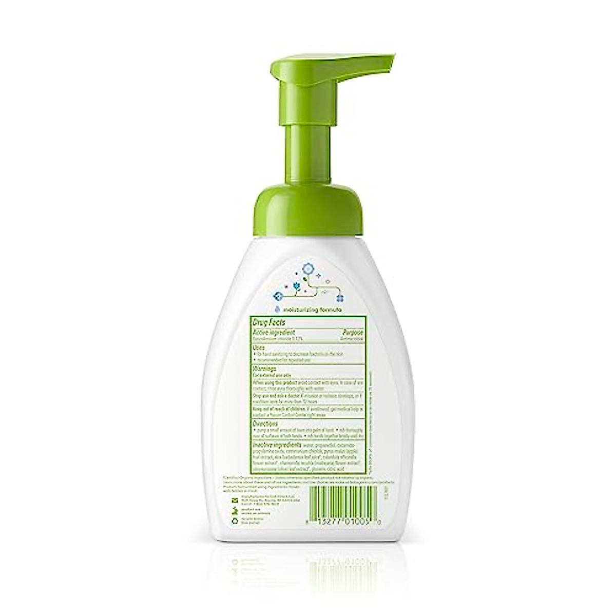 Babyganics Alcohol-Free Foaming Hand Sanitizer, Pump Bottle, Fragrance Free, 8.45 oz, Packaging May Vary