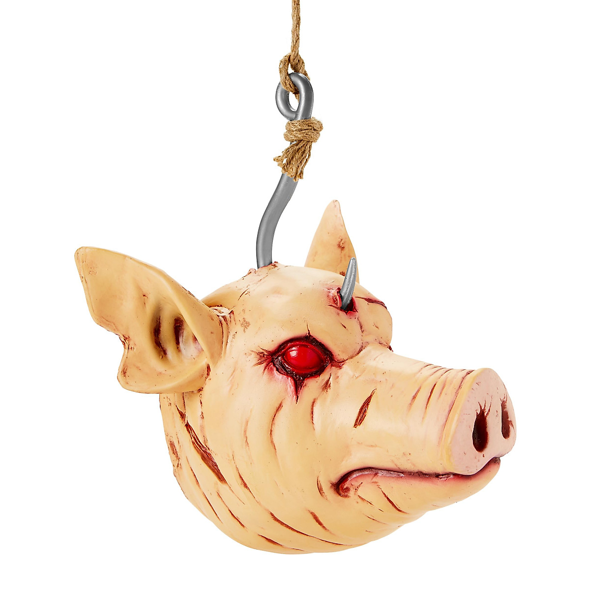 Spirit Halloween Hanging Severed Pig Head | Décor | Hanging Decorations | Halloween Décor