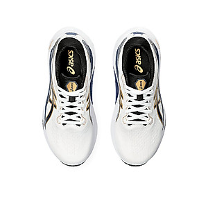 ASICS Women's Gel-Kayano 30 Anniversary Shoes, 9, White/DEEP Ocean