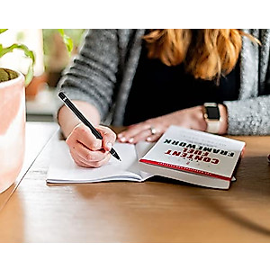 ChaoQ Ballpoint Pen, Metal Pens (3-Pack), for Gift, Business, Office, 1.0mm Medium Point (Black Ink), with 6 Replaceable Refills (Black, White, Champagne)