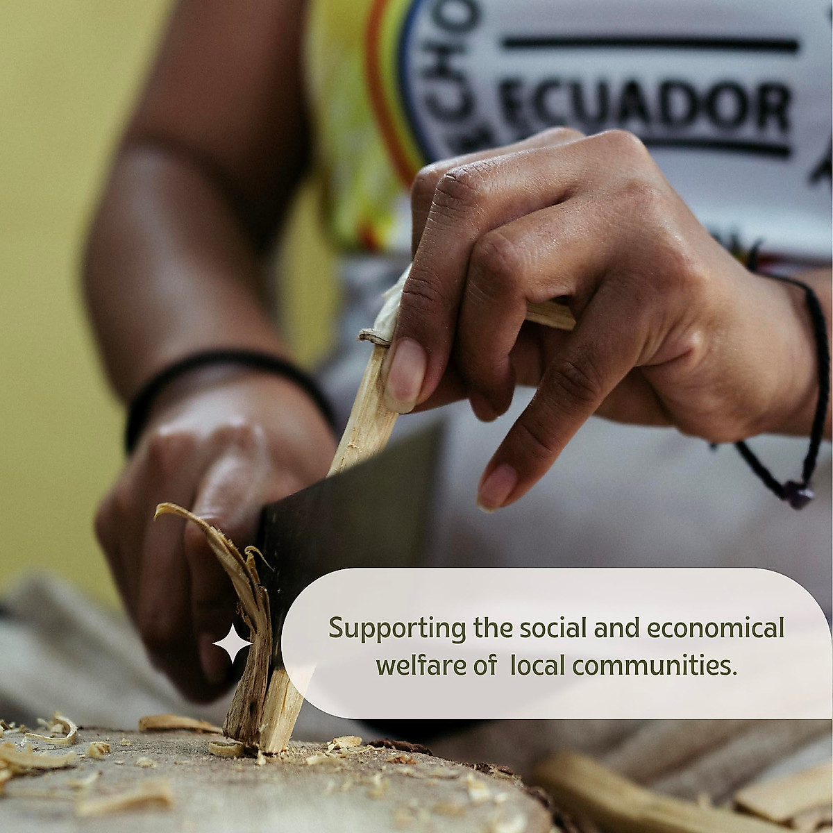 Luna Sundara Palo Santo Smudging Sticks High Resin Palo Santo from Ecuador - Wild Harvested Smudging Sticks