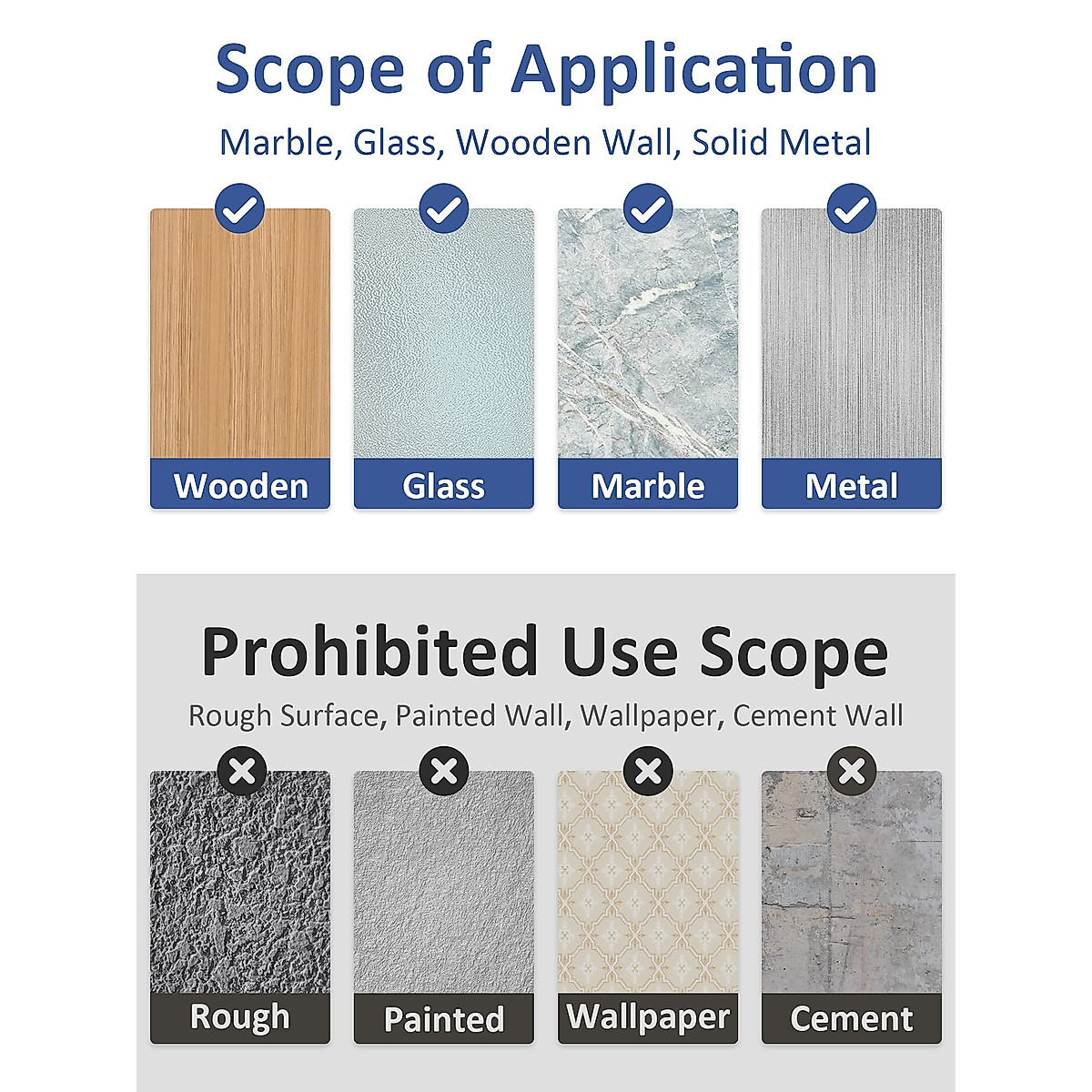 JARLINK Paper Towel Holder with Adhesive Under Cabinet, Removable Stainless Steel for Home Kitchen, Easy Tear and Wall Mounted, No Drilling, Silver