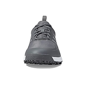 adidas Men's TECH Response SL 3 Golf Shoe, Grey Four/Silver met./Solar Gold, 8