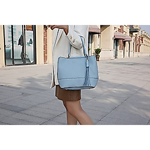 MKF Purses and handbags, Satchel bag Luxury Vegan Leather, Handbag for women, Crossbody purse Top handle Beige