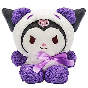 NGCJZF Kawaii Plush Toys,10-inch Cute Plush, Cartoon Plush Dolls, Anime Stuffed Animals Plush Figure Toy, Gifts for Girls Kids Fans (Purple)