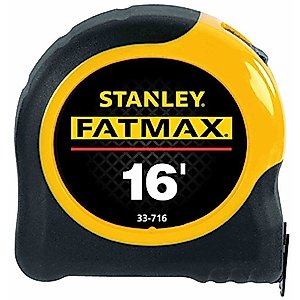 Stanley Hand Tools 33-716 16' FatMax® Blade Armor™ Coating Tape Rule