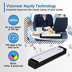 Visioneer RoadWarrior 4D Duplex Mobile Scanner