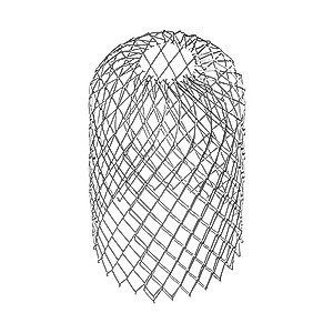 MagiDeal Aluminum Downspout Filter, Expandable Rustproof Gutter Guards Filter, Strainer for Leaves Roof, L