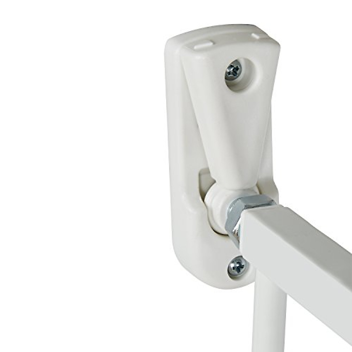 Munchkin® Extending XL™ Tall and Wide Baby Gate,  Hardware Mounted Safety Gate for Stairs, Hallways and Doors, Extends 33" - 56" Wide, Metal, White