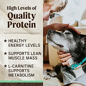 Merrick Premium Grain Free Dry Senior Dog Food, Wholesome And Natural Kibble, Real Chicken And Sweet Potato - 4.0 lb. Bag