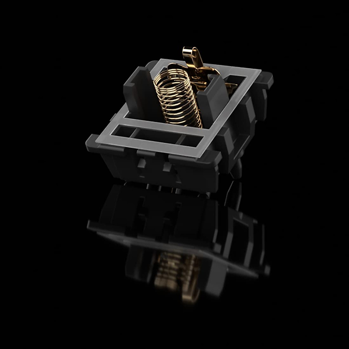 ZugGear DUROCK Switch Film for Cherry MX Compatible Mechanical Keyboard Switches, 0.15mm HTV+PC Soft Double Layer Keyboard Switch Film (120pcs)