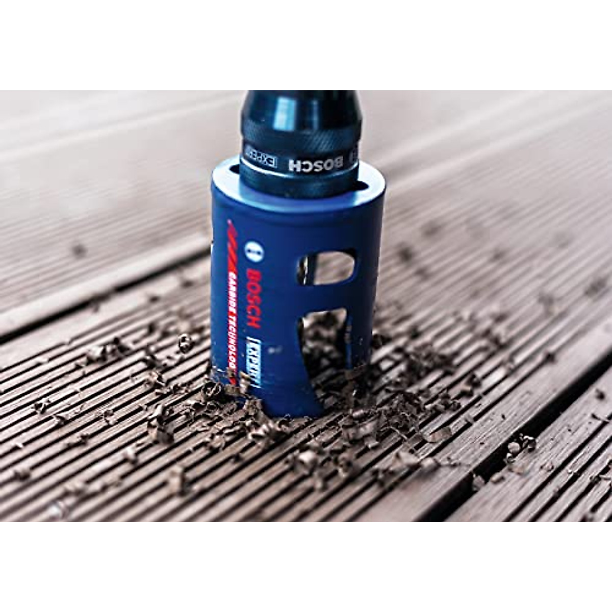 Bosch Professional 1x Expert MetalMax AIZ 45 AIT Multitool Blades (for Steel, Stainless steel, Width 45 mm, Accessory Multitool), black/blue