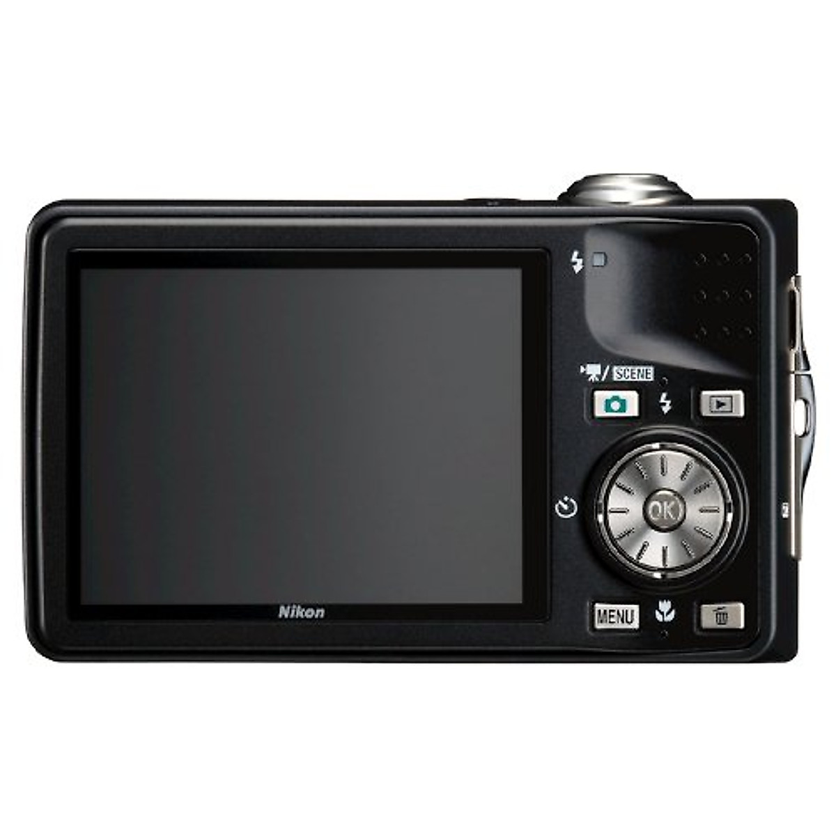 Nikon Coolpix S630 12MP Digital Camera with 7x Optical Vibration Reduction (VR) Zoom and 2.7 inch LCD (Jet Black)