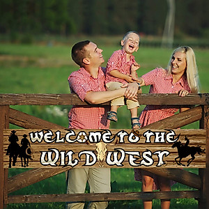 Western Party Decoration Supplies Western Cowboy Themed Banner Supplies Western Party Backdrop Photo Booth Wall Party Décor