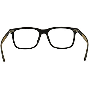 Boss hub Plastic Rectangular Eyeglasses 53 00R5 Black