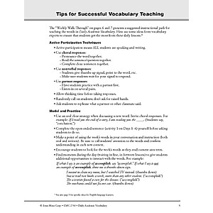 Daily Academic Vocabulary, Grade 4