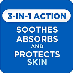 Caldesene Medicated Protecting Powder with Zinc Oxide & Cornstarch-Talc Free, 5 Ounce (4 Pack)