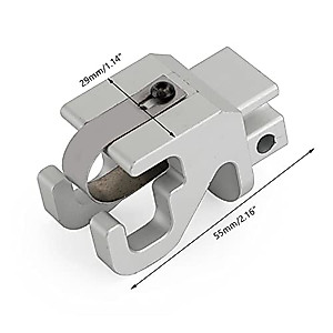GTPARTS 1x Dometic Sunchaser II Awning Replacement Lower Rafter Claw Satin Aluminum, sunchaser Awning Parts, dometic Awning Parts