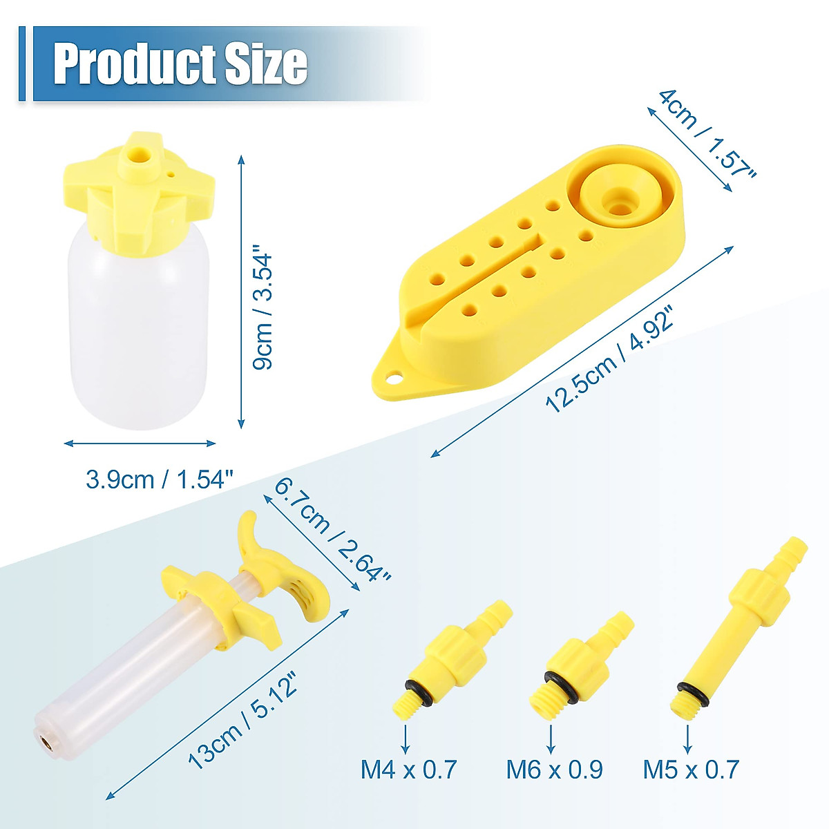 X AUTOHAUX Hydraulic Disc Brake Kit Mineral Oil-Bleed Kit Bike Repair Tools Universal for MTB Moutain Bike Road Bicycle