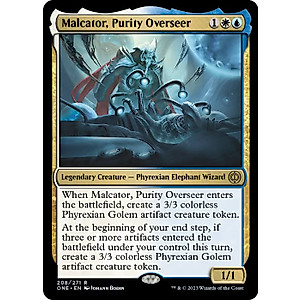 Magic: the Gathering - Malcator, Purity Overseer (208) - Phyrexia: All Will Be One
