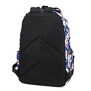 Wadirum Women Cute Printed Backpack Girl School Backpack Set Casual Daypack Fox