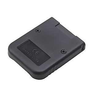 Gamilys 128MB Black Memory Card Compatible for Wii Gamecube