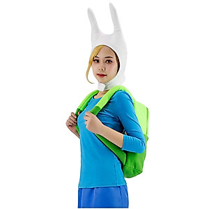 DAZCOS Green Bag Cosplay Anime Backpack Prop for Halloween Costume (Green)